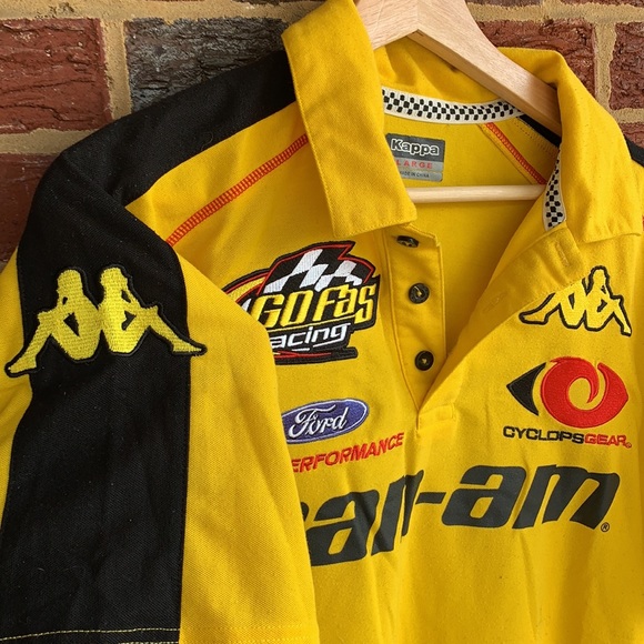 Shirts | Can Am Kappa Ford Racing Polo Mens Large | Poshmark